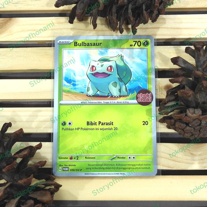 Jual Bulbasaur Promo 056/sv-P Choki Choki - Kartu Pokemon TCG - Kota Surabaya - Storyofhonami ...