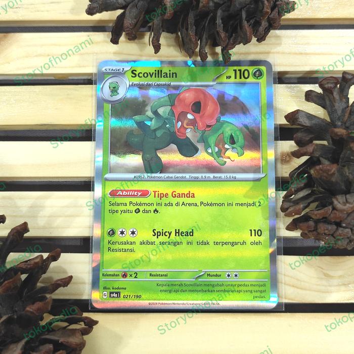 Jual Scovillain sv4a 021/190 R - Kartu Pokemon TCG - Kota Surabaya - Storyofhonami | Tokopedia