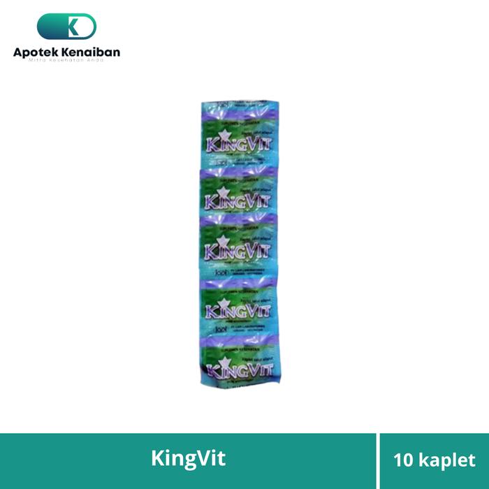 Promo KINGVIT STRIP 10 KAPLET VITAMIN PENYUBUR PRIA / PROMIL - Kota ...