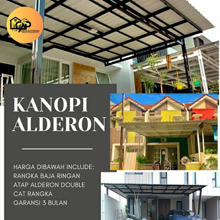 Jual kanopi baja ringan atap alderon double - Kota Tangerang - CAHAYA ...