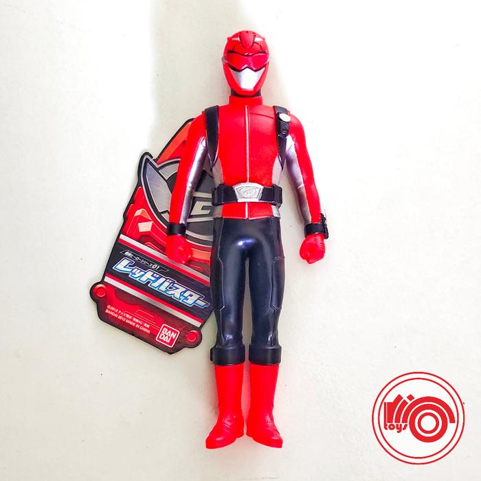 Jual Bandai 17 Cm SHS Sentai Hero Series Tokumei Sentai Go Buster Red ...