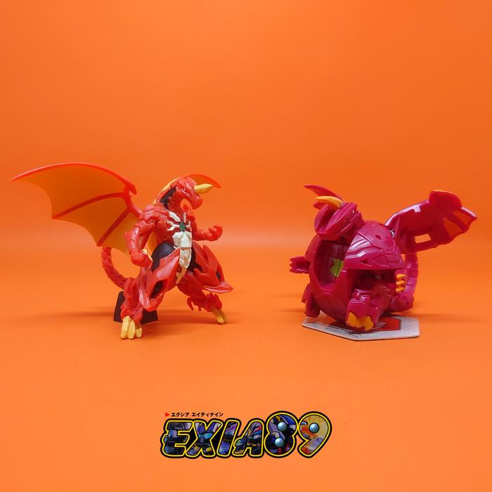Jual BAKUGAN BATTLE PLANET BAKU 001 / STAND FIGURE - DRAGONOID SET ...