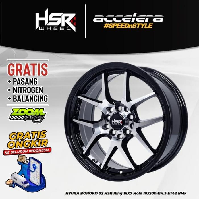 Jual Velg Ring 16 HYURA BOROKO Velg HSR Mobil Sienta Xpander Innova Dll - Kota Semarang - Toko ...