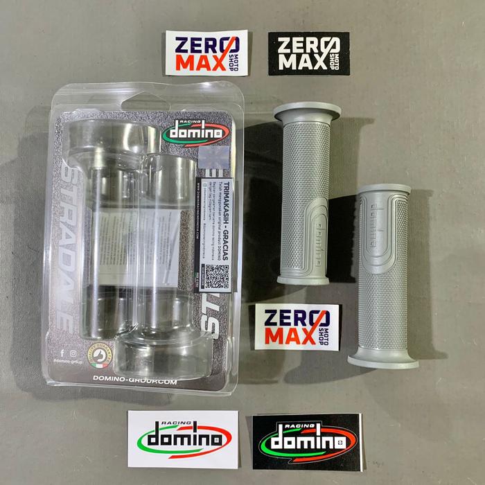 Jual Handfat Handgrip DOMINO Style Stradale DOT Grey Abu Abu Original ...