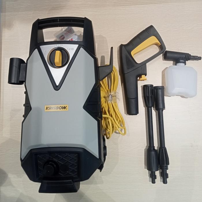 Jual KRISBOW HIGH PRESSURE JET CLEANER 100 BAR Mesin Steam Cuci Mobil&Motor - Jakarta Barat ...