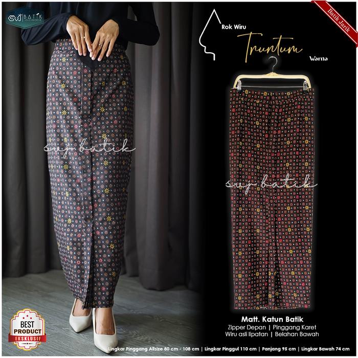 Jual Rok lipit panjang span wiru bawahan kebaya batik adat jawa - truntum warna - Kab. Sukoharjo ...