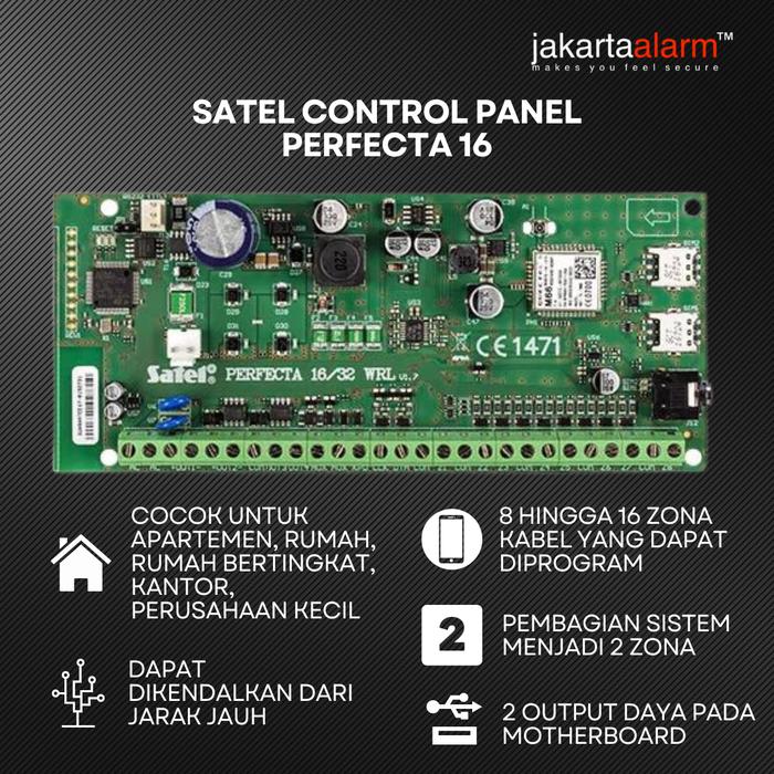 Jual Control Panel Alarm Anti Maling IP Satel PERFECTA - PERFECTA 32 ...