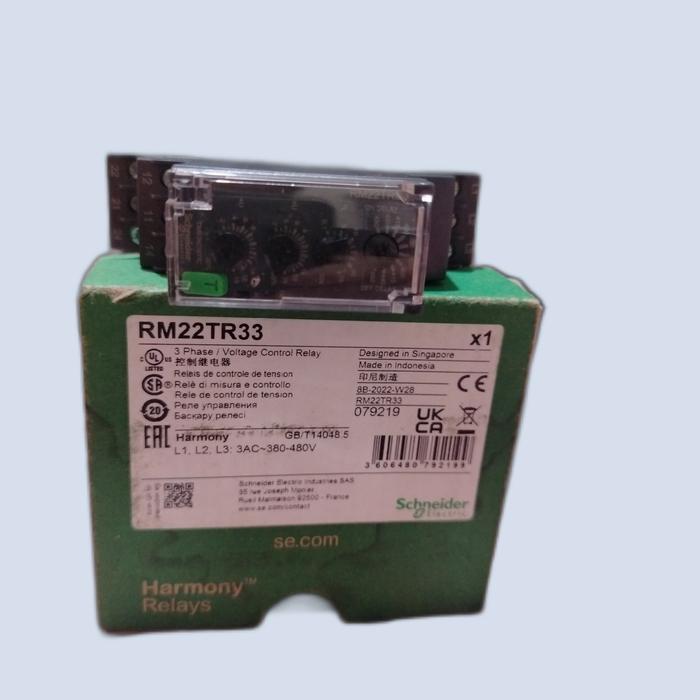 Jual RM22TR33 SCHNEIDER RELAY VOLTAGE CONTROL ORIGINAL - Jakarta Pusat ...