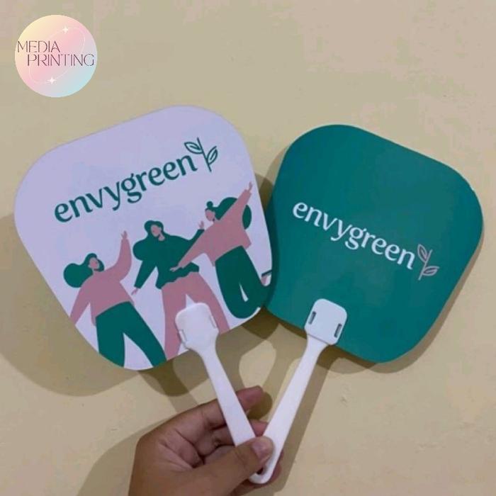 Jual KIPAS TANGAN / HANDFAN CUSTOM UNTUK SOUVERNIR MEDIA PROMOSI, DLL ...