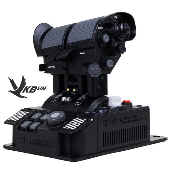 Promo VKB SIM STECS THROTTLE SYSTEM MINI PLUS JOYSTICK FOR PC Cicil 0% ...