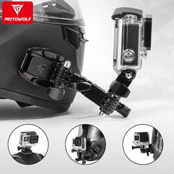 Jual Mounting Gopro Motowolf Mounting Helm Gopro Action Camera 360 ...