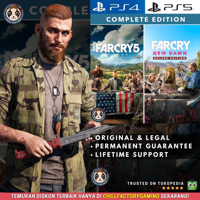 Jual Far Cry 5 + Far Cry New Dawn Complete Edition Bundle 2 Games PS4 PS5 - TK ULTIMATE ...