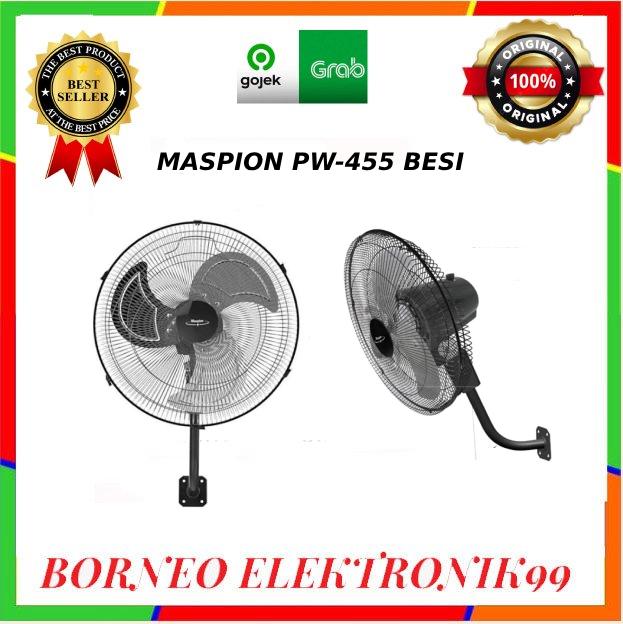 Jual KIPAS ANGIN WALL FAN MERK MASPION PW-455 BESI 18 INCH - Kota ...