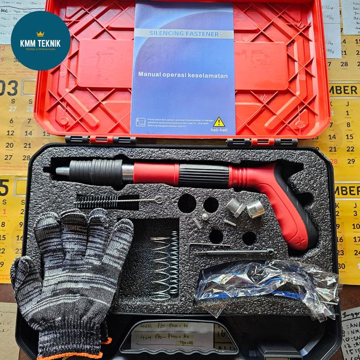 Jual GUN RAMSET MINI TYREX ALAT TEMBAK PAKU BESI BETON STAMPSET ...