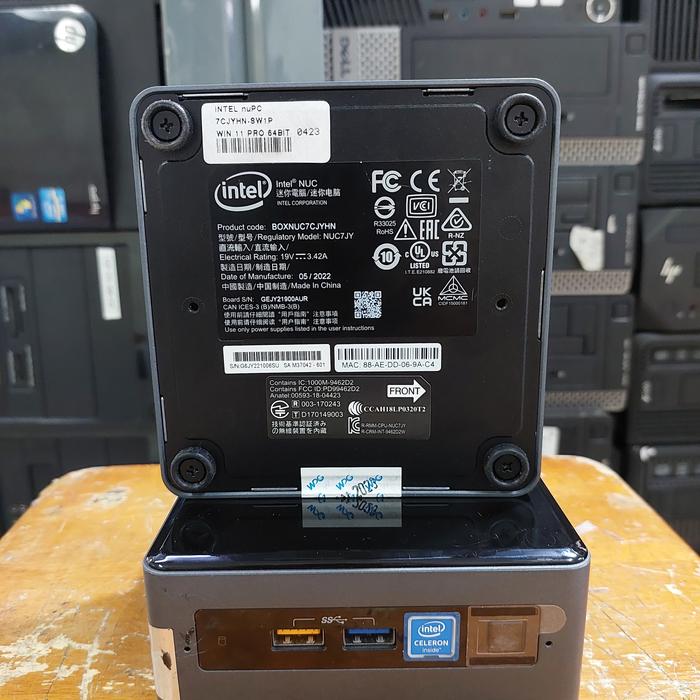 Jual intel nuc celeron j4025 ram ddr4 8gb ssd 128gb windows 11 siap ...