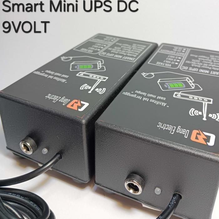 Jual PROMO ! UPS mini DC 9 Volt ( POWER BACKUP ROUTER WIFI JIKA PLN ...