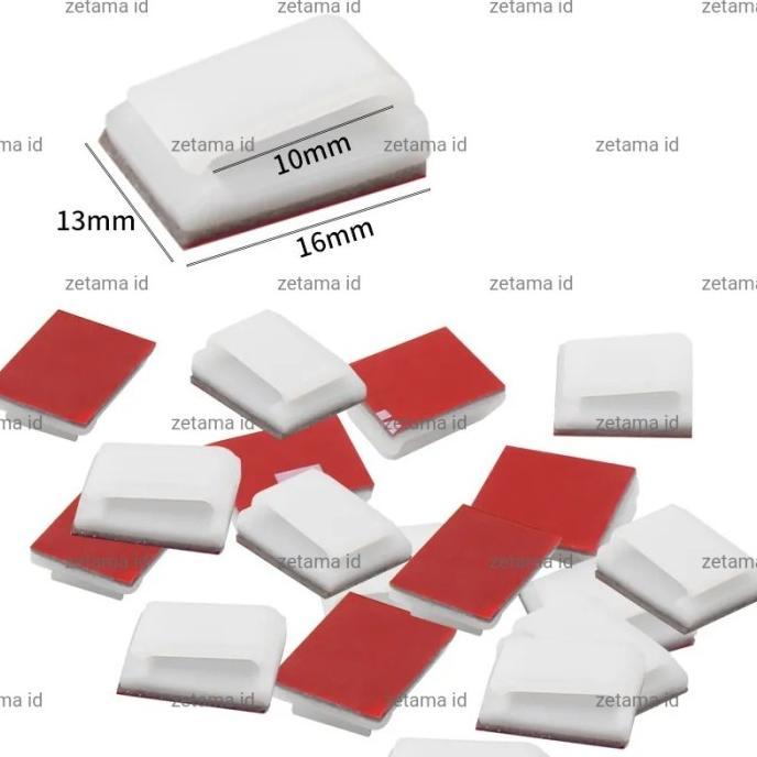 Jual Klem Led Strip Plafon Dinding Klem Lampu Selang Led Strip Clamp ...