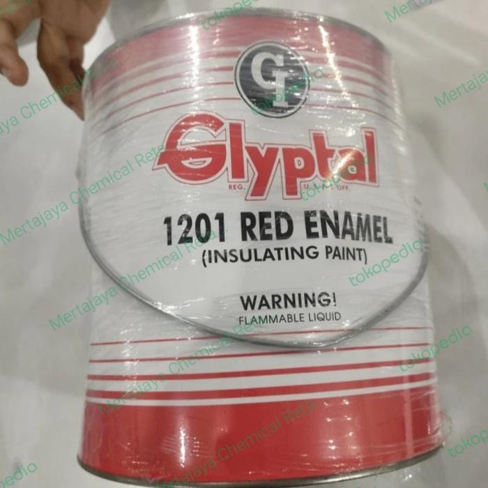 Jual Glyptal 1201 Red Enamel Insulating Paint Insulating Varnish Sirlak ...