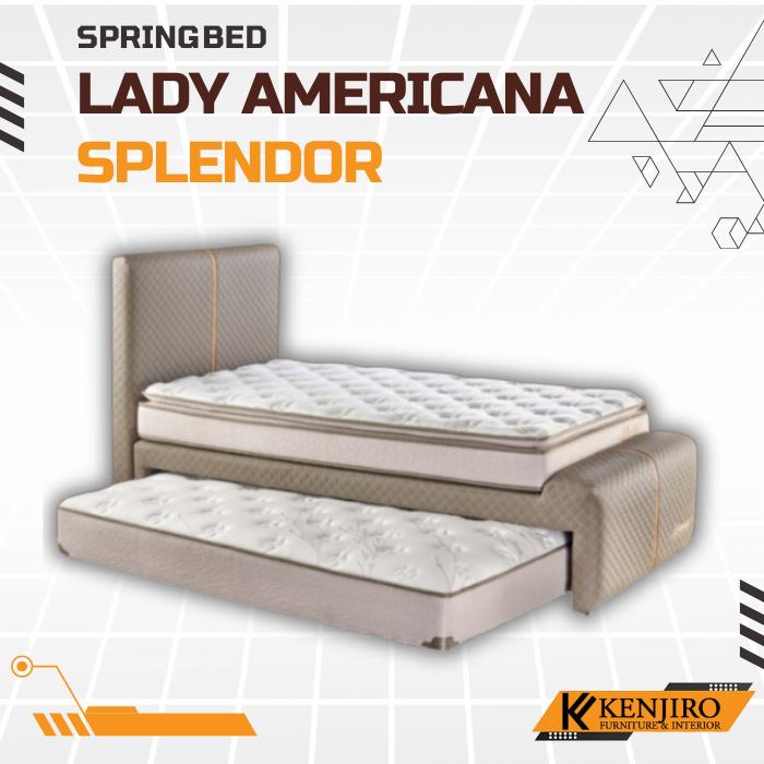 Jual Kasur Springbed 3in1 Lady Americana Splendor - 100X200 - Kab ...