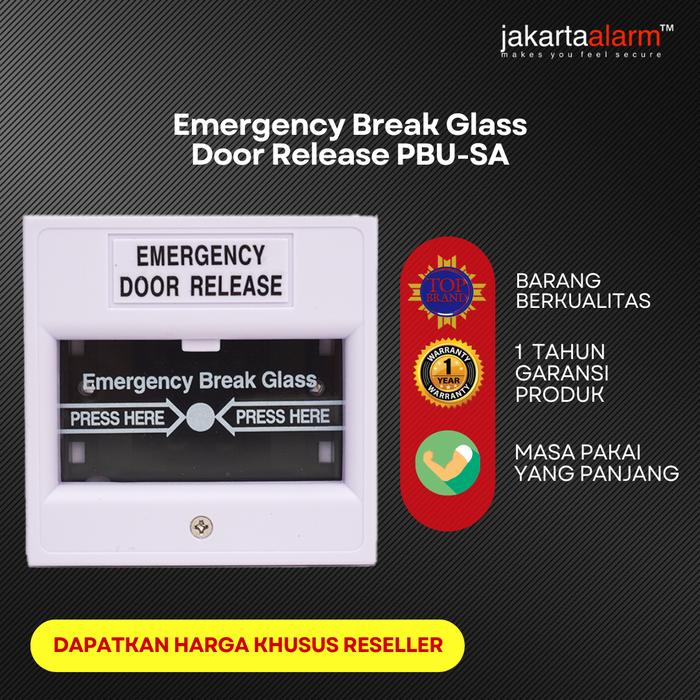 Jual Emergency Door Release - Emergency Break Glass Access Control PBU ...