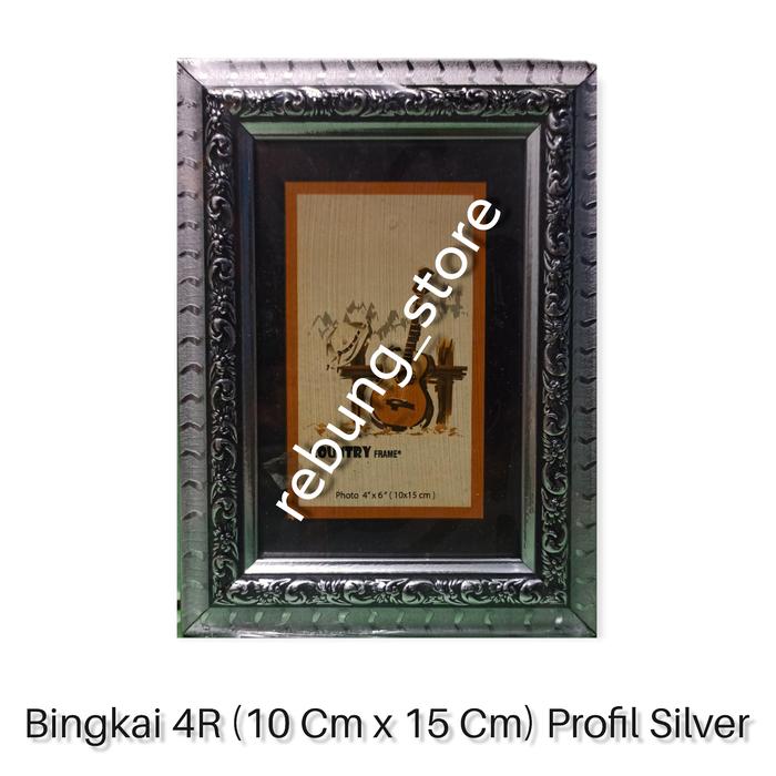 Jual Bingkai Frame Pigura Foto Ukuran 4R (10x15 cm) motif ukir ...