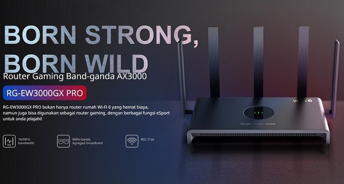 Jual EW3000GX PRO Ruiji RG EW300GX PRO AX3000 Gaming WiFi6 ...