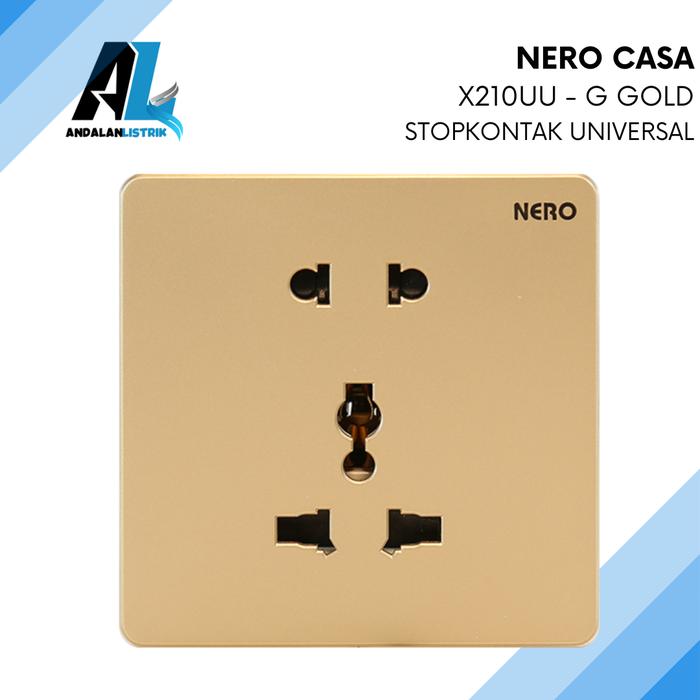 Jual NERO CASA X2 GOLD SAKLAR STOP KONTAK - S/K Universal - Jakarta Utara - ANDALAN LISTRIK ...