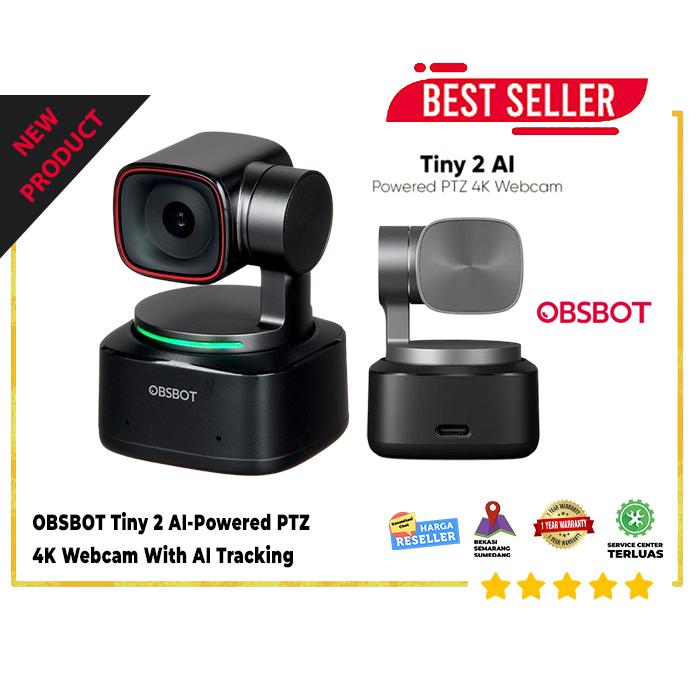 Jual OBSBOT Tiny 2 AI-Powered PTZ 4K Webcam With AI Tracking - Kota ...