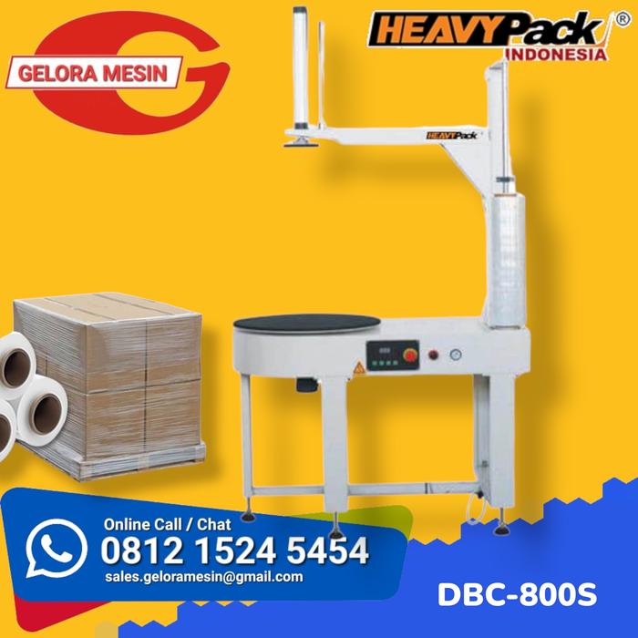 Promo DBC-800S Mesin Pengemas Plastik Wrapping Otomatis HEAVYPACK ...