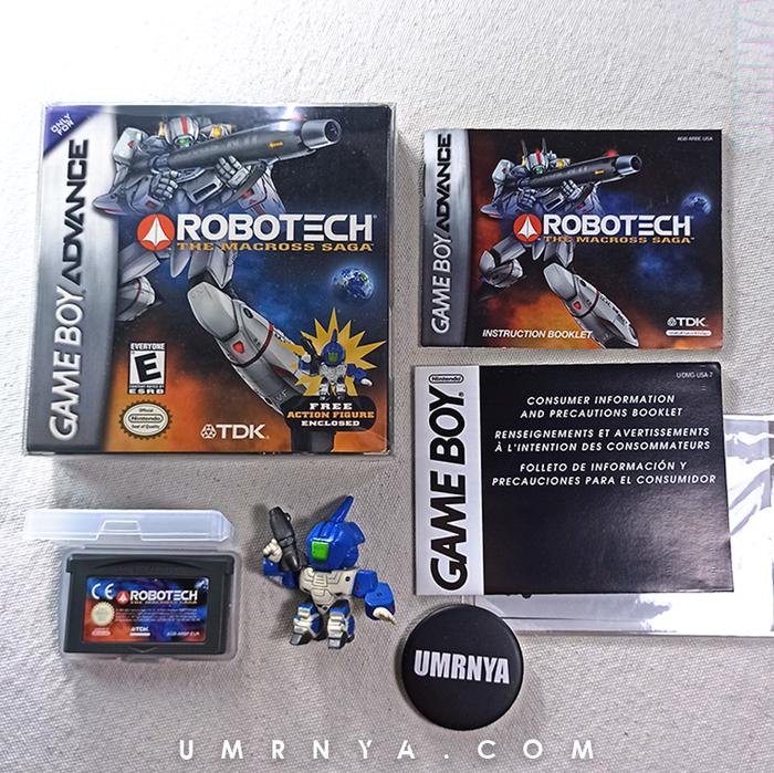 Promo Kaset Nintendo Gameboy Robotech The Macross Saga GBA SP Game Boy ...