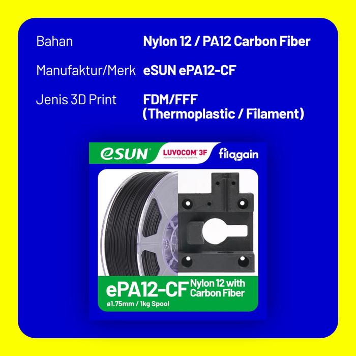 Jual Cetak Nylon Carbon Fiber / PA CF / per 1gr / 3D Print Service ...