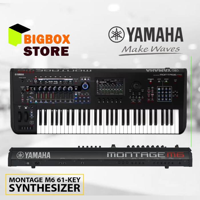 Promo Yamaha Montage 6 / Montage6 / Montage-6 Keyboard Synthesizer ...