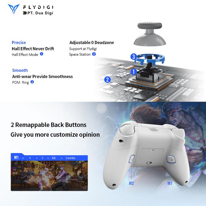 Jual Flydigi Direwolf 2 Wireless Gaming Controller - X Di Seller Zenin ...