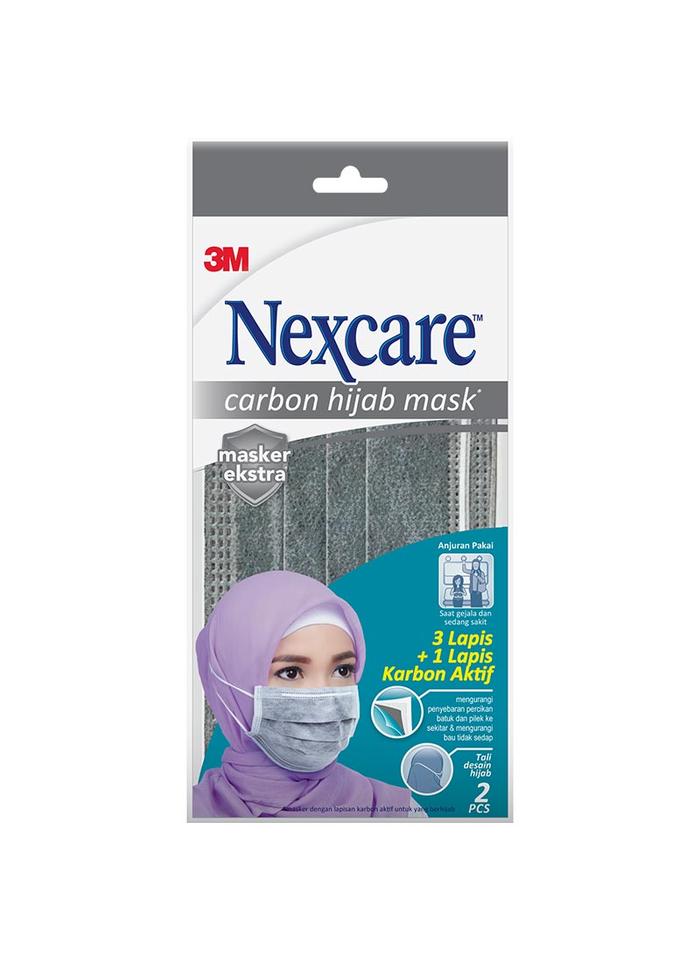 Promo 3M Nexcare Masker Carbon Hijab Mask 144/CV - Jakarta Barat - 3M ...