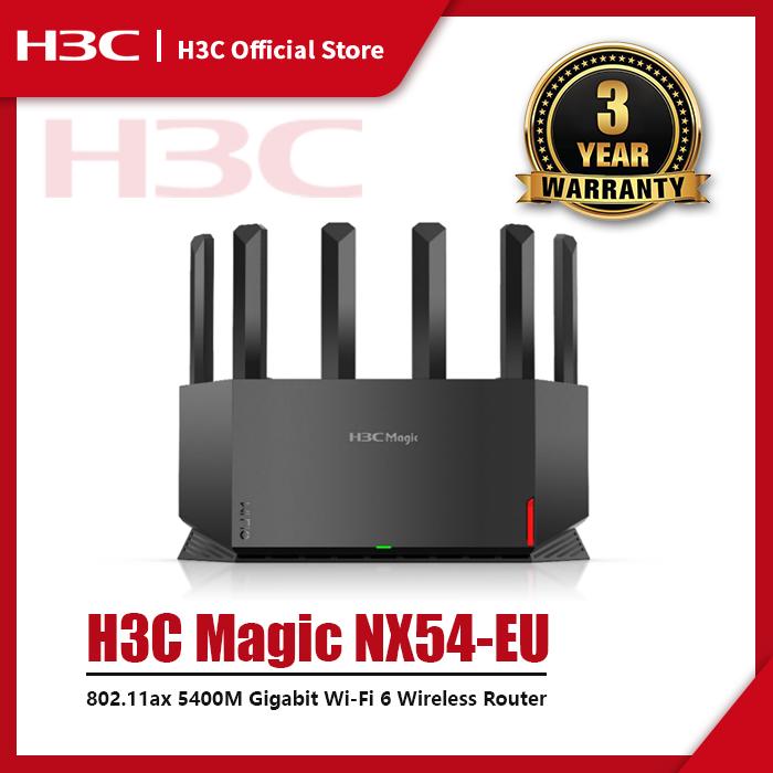 Promo H3C Magic NX54-EU 802.11ax 5400M Gigabit Wi-Fi 6 Wireless Router ...