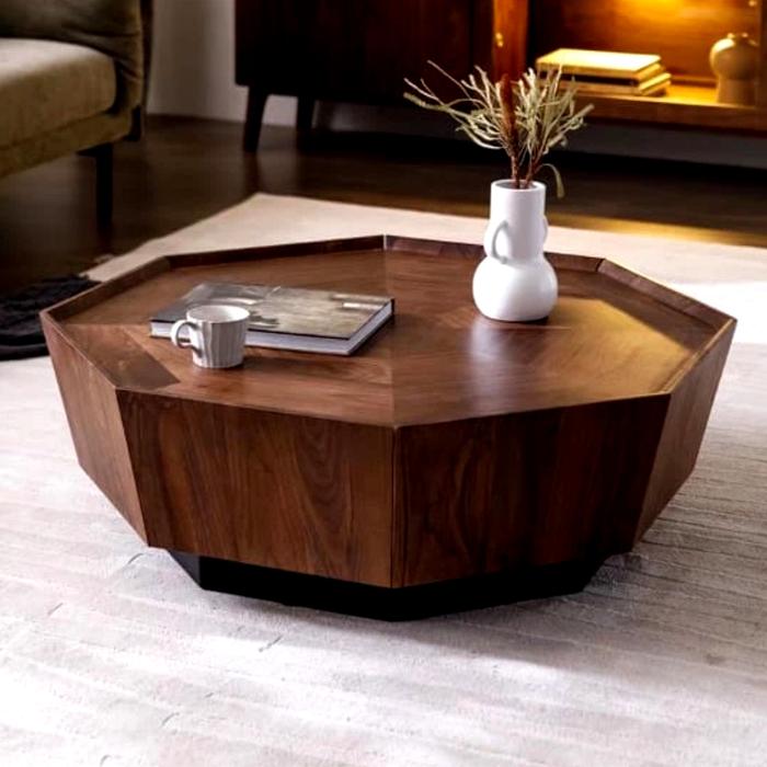 Jual meja sofa minimalis ruang tamu kayu jati modern - Kab. Jepara ...