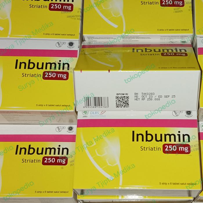 Jual inbumin 250mg box - Jakarta Barat - Surya Tjipta Medika | Tokopedia