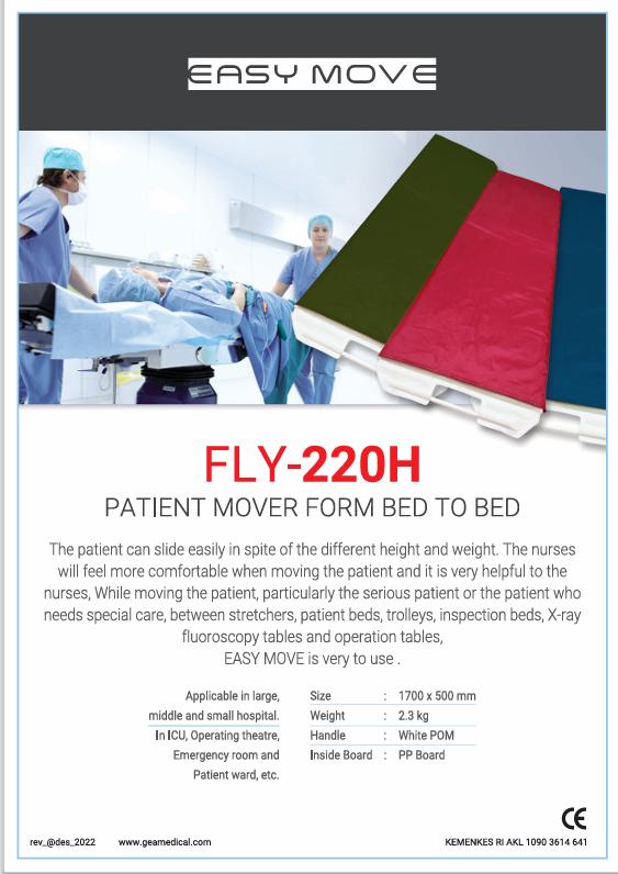 Jual PATIENT MOVER FORM BED TO BED EASY MOVE FLY-220H - Jakarta Timur ...