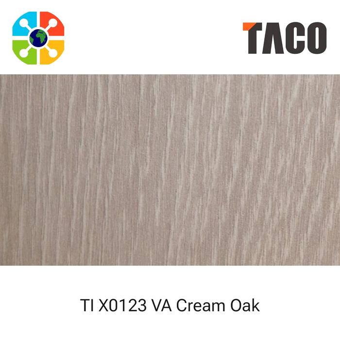 Jual TACO HPL ULTIMATE WOODGRAIN TI X0123 VA Cream Oak - Jakarta Pusat ...