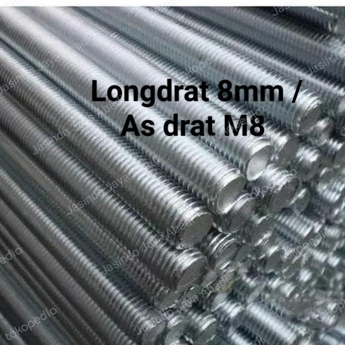 Jual As drat M8 / Longdrat M8 ( panjang 1 mtr ) - Jakarta Barat ...