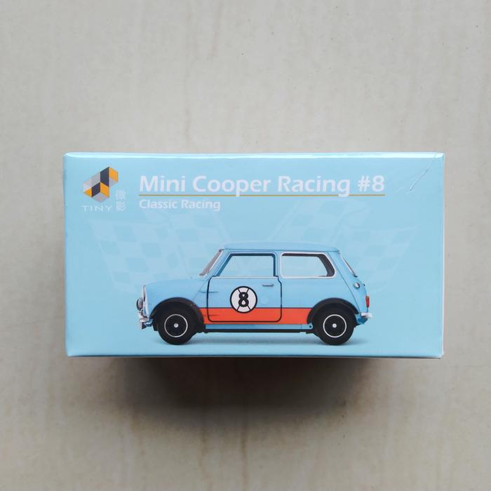 Jual Tiny Mini Cooper Racing Gulf No Greenlight Tarmac Johnny Lightning ...
