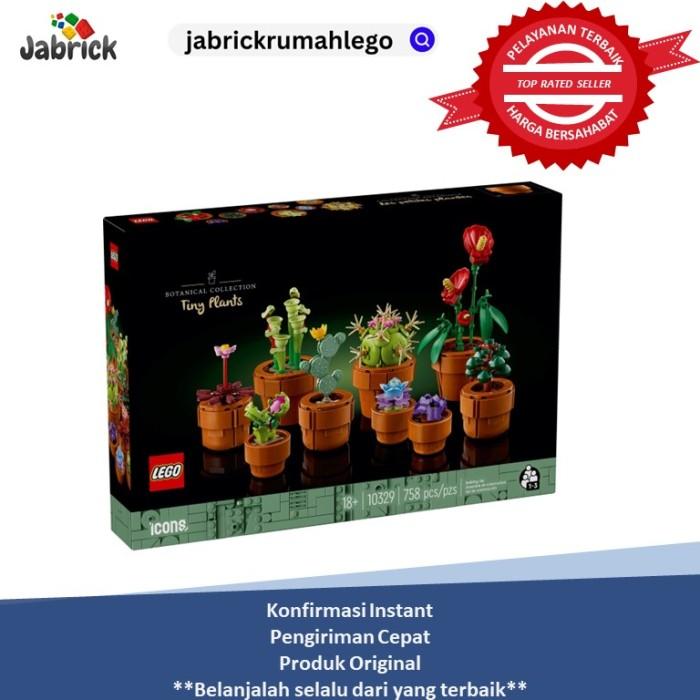 Jual LEGO 10329 ICONS Tiny Plants (DUS CACAT) - Jakarta Utara - Jabrick ...
