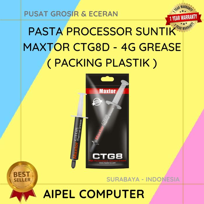 Jual CTG8D4 | PASTA PROCESSOR SUNTIK MAXTOR CTG8D – 4G GREASE ( PACKING ...