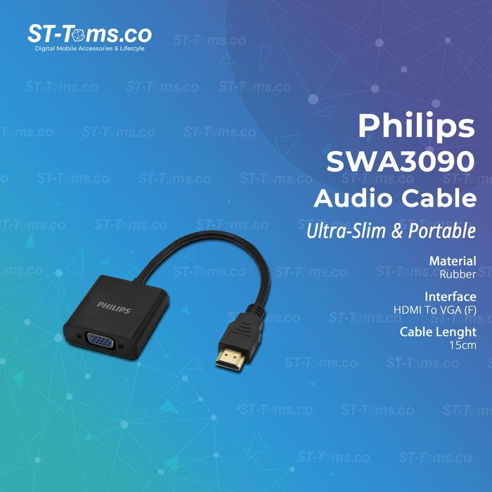 Jual Philips SWA3090 SWA 3090 HDMI to VGA Adapter Converter - Jakarta ...