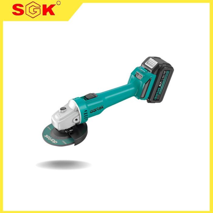 Jual Mesin gerinda model baterai 4" 20V / dartek cordless angle grinder ...