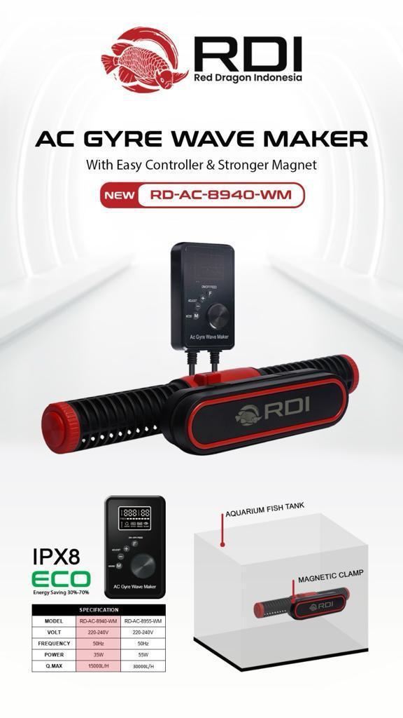 Jual AC GYRE WAVE MAKER (RDI-AC-8955-WM) - Kab. Bogor - HD-RED AROWANA ...