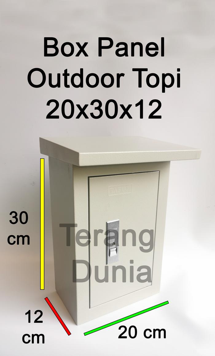 Jual Box Panel Outdoor 20x30x12 Box MCB 20x30x12 Box Panel Topi 20x30 ...
