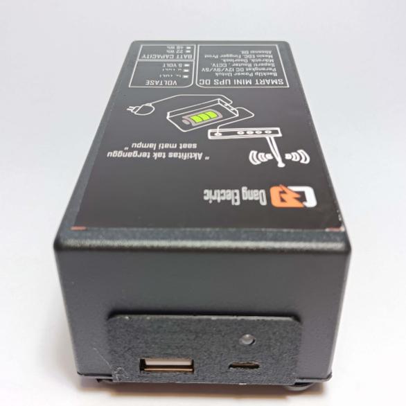 Jual PROMO ! UPS mini DC 5 Volt ( POWER BACKUP ROUTER WIFI JIKA PLN ...