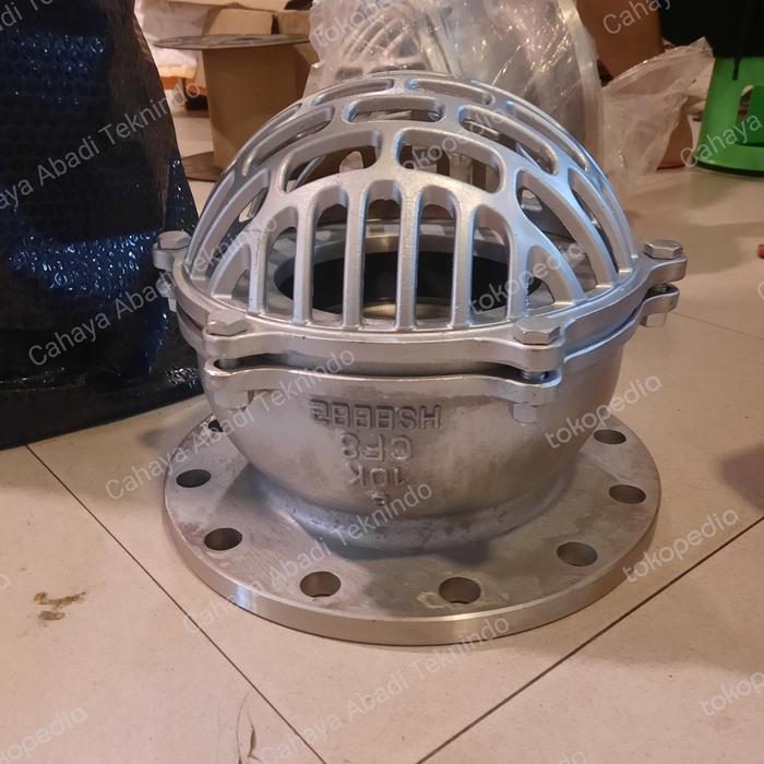 Jual Foot Valve Stainless JIS 10K 8"(inch) Foot valve SS304 10K DN200 ...