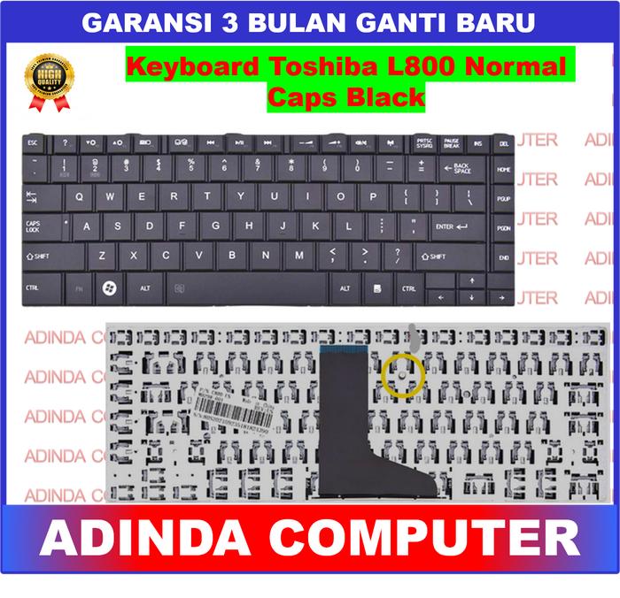Jual Keyboard Toshiba Satellite C800 C805 C840 M800 M840 L800 L840 ...
